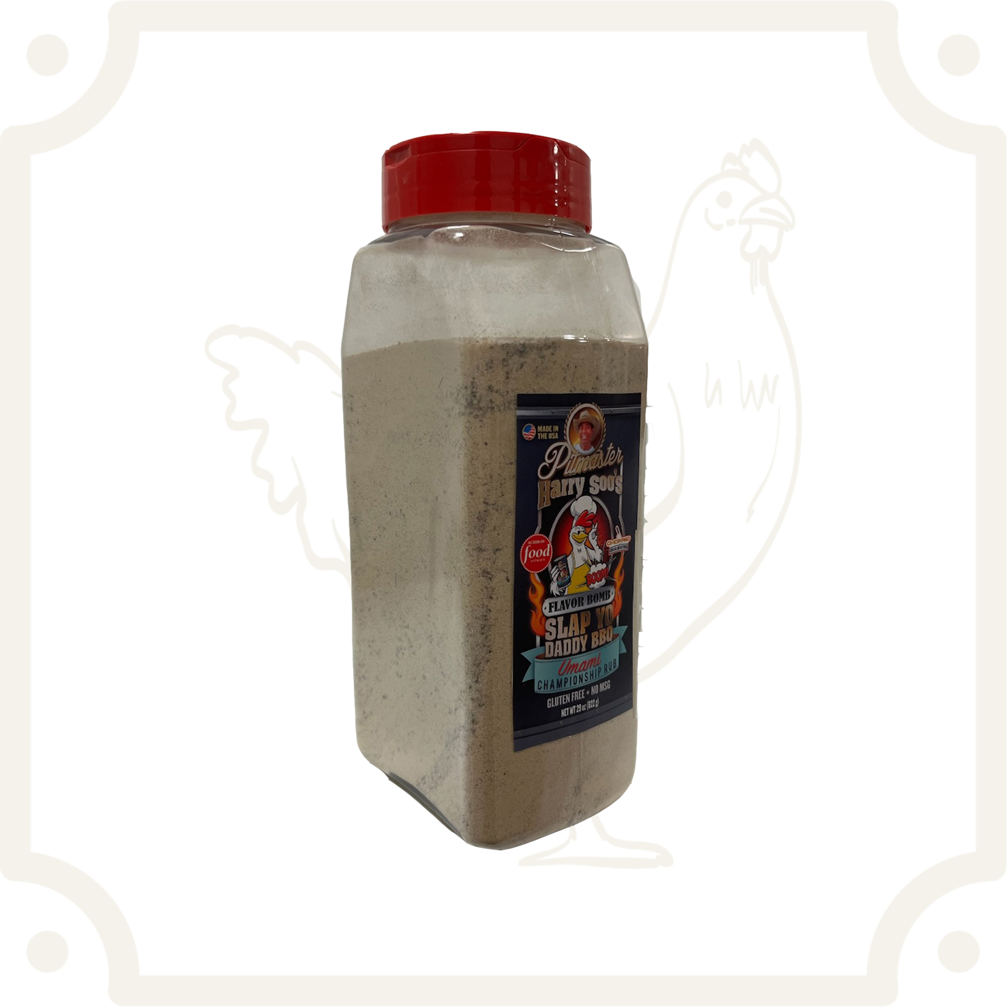 Slap Yo Daddy BBQ Rub 26 oz plus BBQ Sauce (Your Choice)
